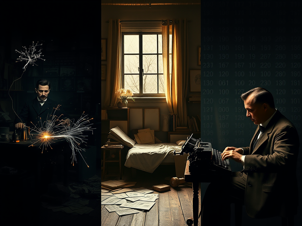Inovatori în izolare: Poveștile lui Nikola Tesla, Emily Dickinson și ...